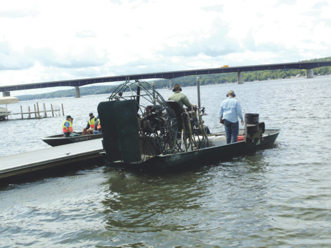 Spraying begins in Bemus Bay | News, Sports, Jobs - Observer Today